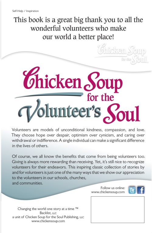 Chicken Soup for the Volunteer's Soul | Chicken Soup for the Soul